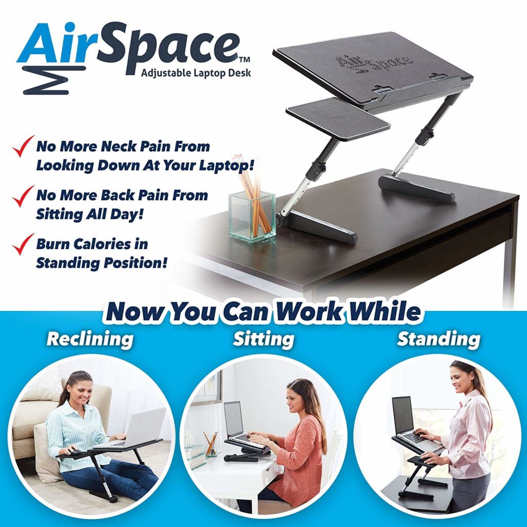 AIR SPACE LAPTOP DESK | Best Of As Seen On TV