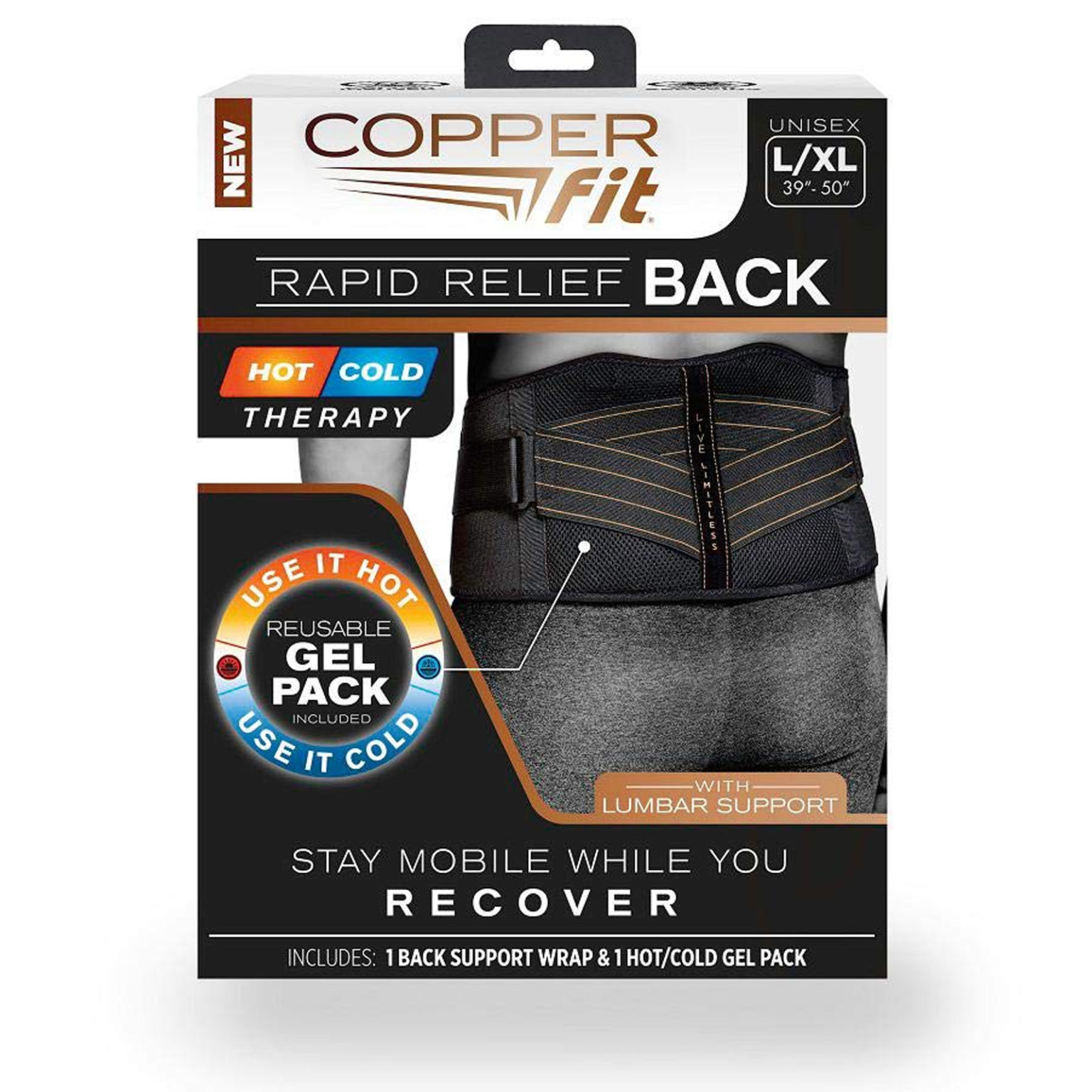 COPPER FIT RAPID RELIEF KNEE SUPPORT | Best Of As Seen On TV
