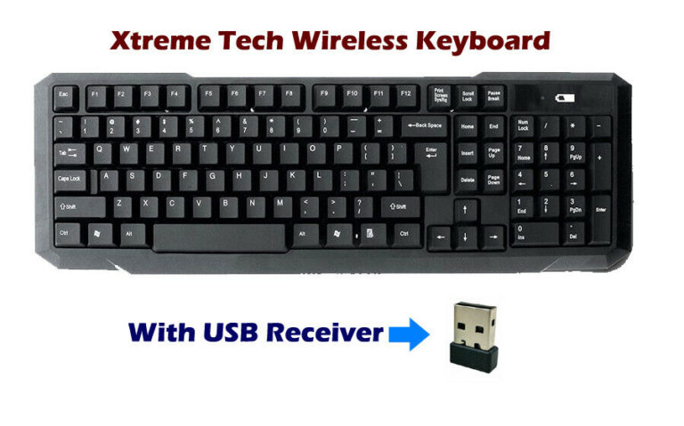 Wireless Keyboard with USB Receiver | Best Of As Seen On TV