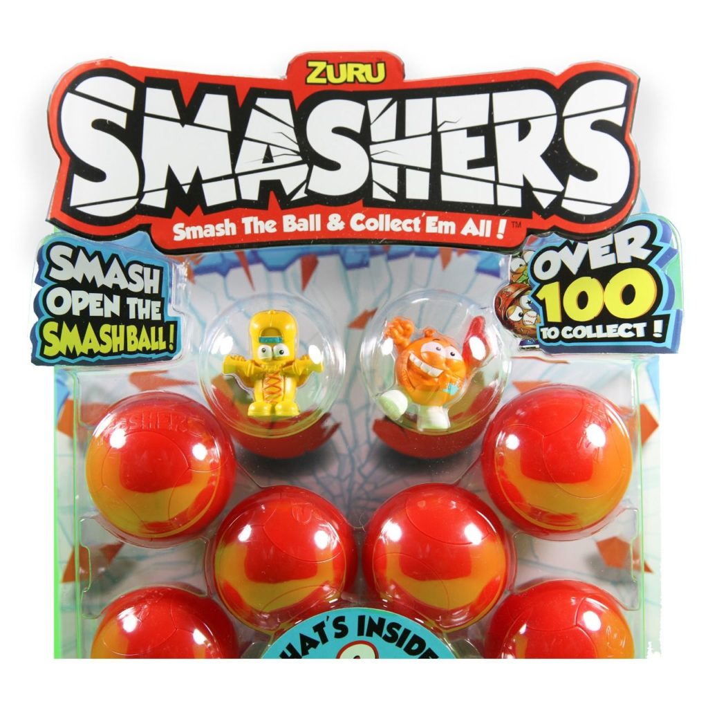 Zuru Smashers Series 1 Collectibles 8 Pack Smash Balls | Best Of As ...