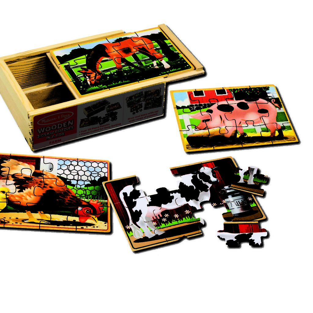 Farm Animals Puzzles in a Box | Best Of As Seen On TV