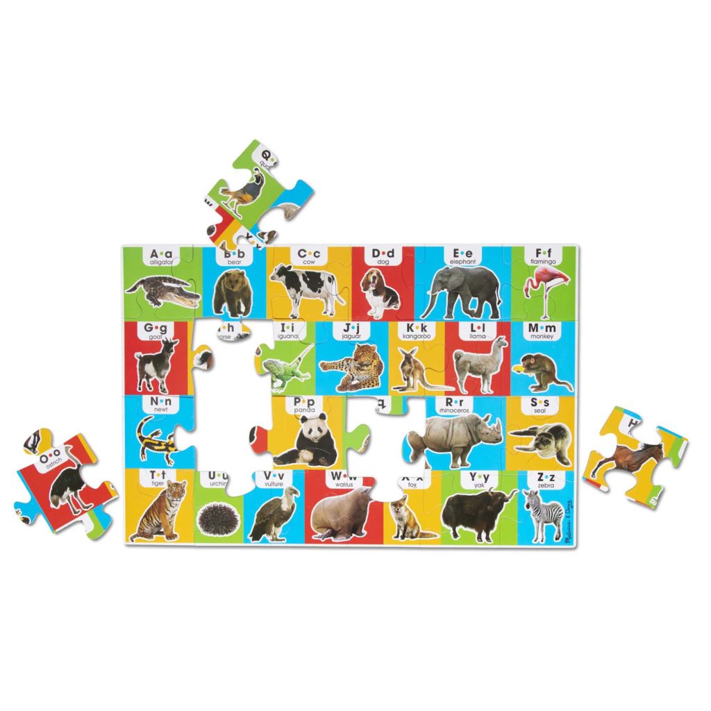 Animal Alphabet Floor Puzzle (24 pc) | Best Of As Seen On TV