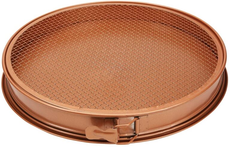 COPPER CHEF 12 INCH ROUND PERFECT PIZZA & CRISPER PAN 3 PC SET | Best ...